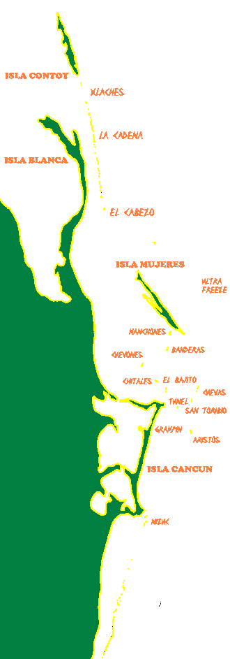 Dive on Cancun and Riviera maya Mexico, diving Tour prices scuba dive